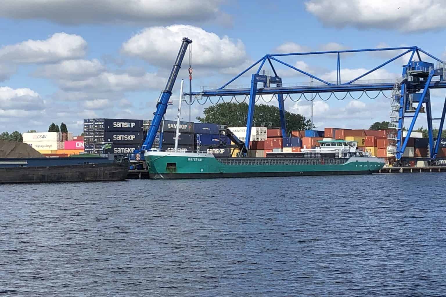 Transport per zeeschip naar Veghel - Van Berkel Groep