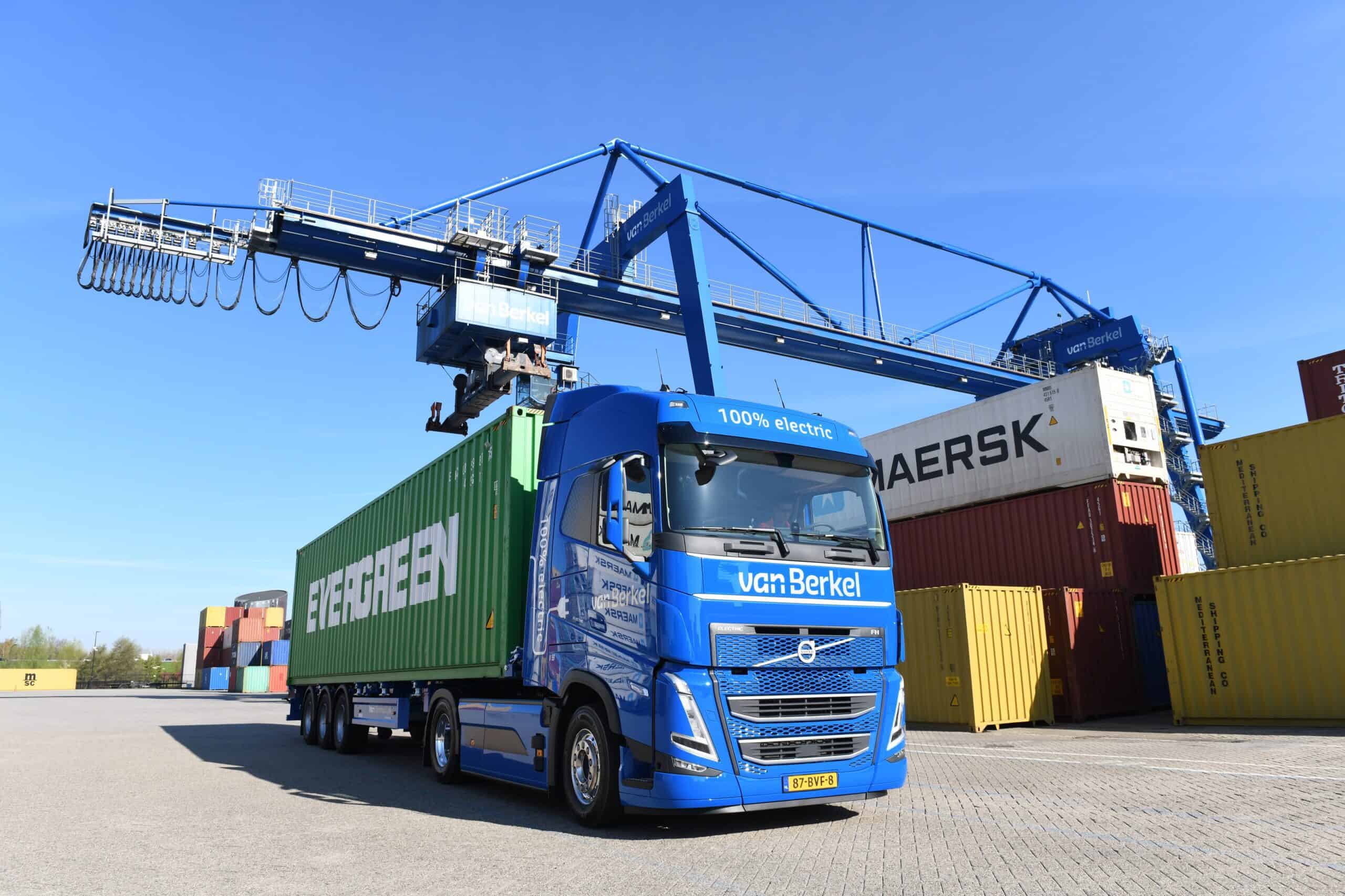 Eerste elektrische vrachtwagen voor Van Berkel Groep - Van Berkel Groep